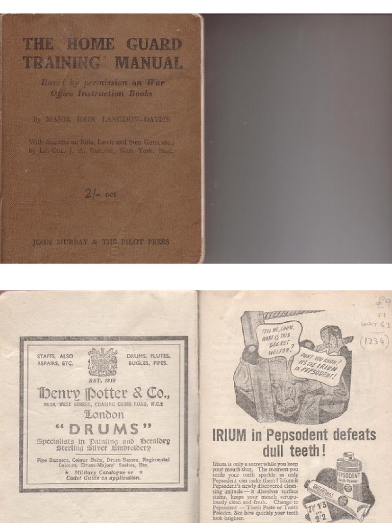 British Home Guard Guide (1942)