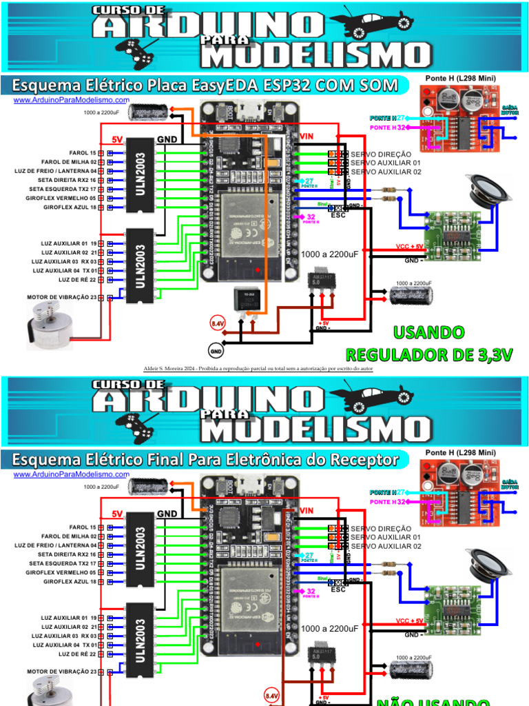 ESQUEMA PLACA EasyEDA Esp32 Com Som | PDF
