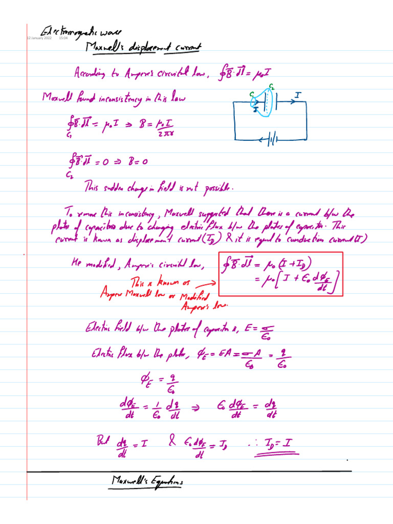 Em Waves Class Notes-1 | PDF