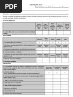 Test SF-36 (Calidad de Vida) | PDF | Cuestionario