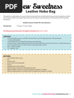 DIY Birkin Bag Pattern | PDF