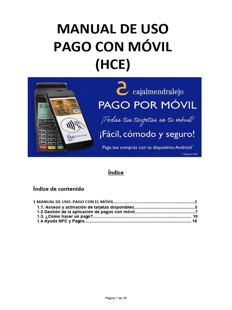 Manual Usuarios HCE | PDF | Aplicación movil | Software