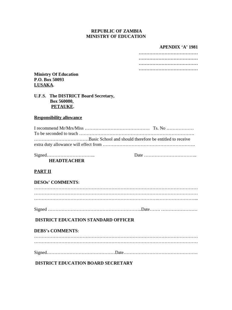 Responsibility Allowance | PDF