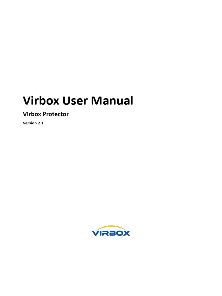 User Manual - Virbox Protector | PDF | Software | Personal ...