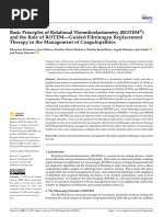 ROTEM Interpretation Guidelines | PDF | Coagulation | Blood