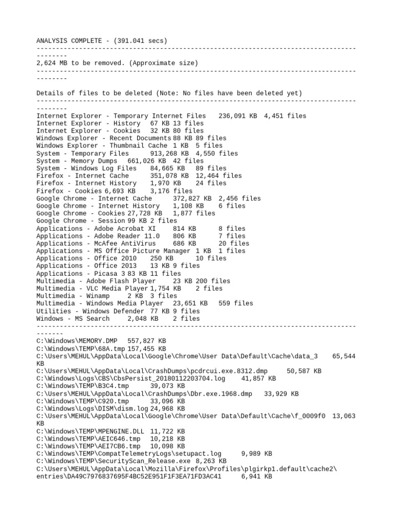 Log System Memory Dump | PDF | Cache (Computing) | Software