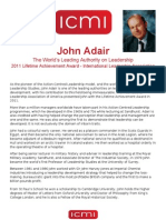 Adair's Action-Centred Leadership Model | PDF | Leadership | Motivation
