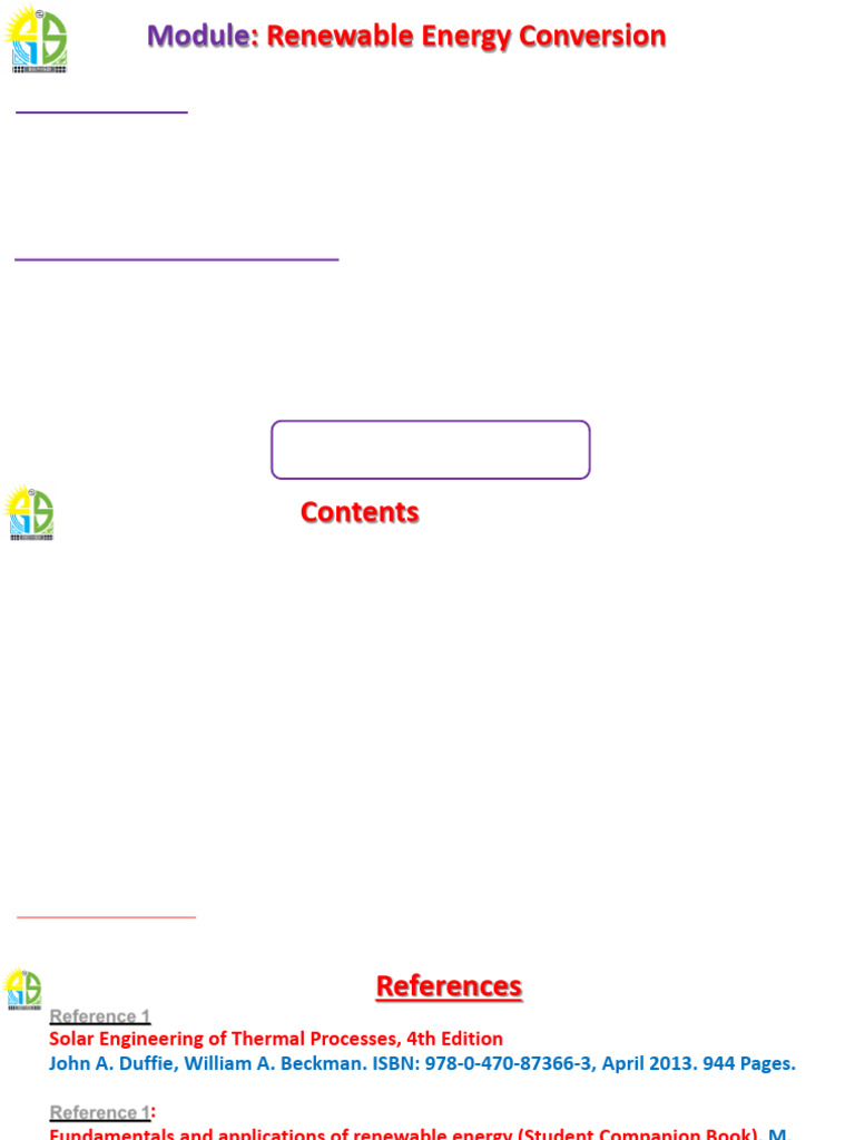 Energy Conversion - Chapter1 | PDF | Energy Development | Potential Energy