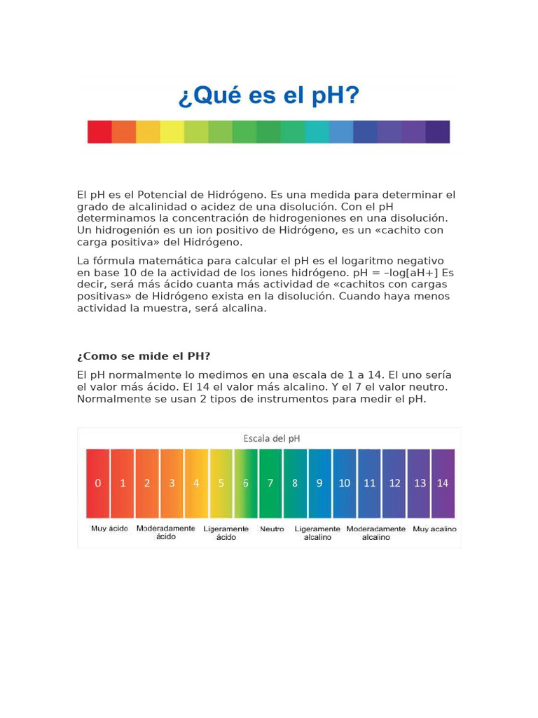 PH Cabello | PDF | Ph | Ácido