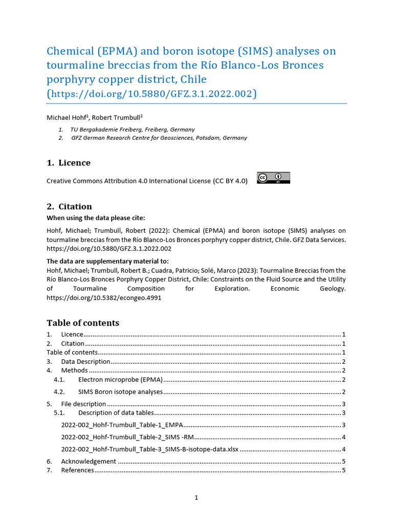 2022 002 Hohf Et Al Data Description | PDF | Physical Sciences