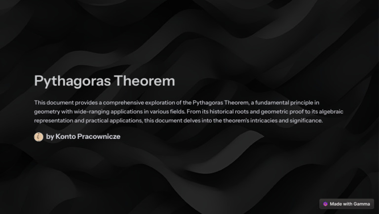 Pythagoras Theorem | PDF