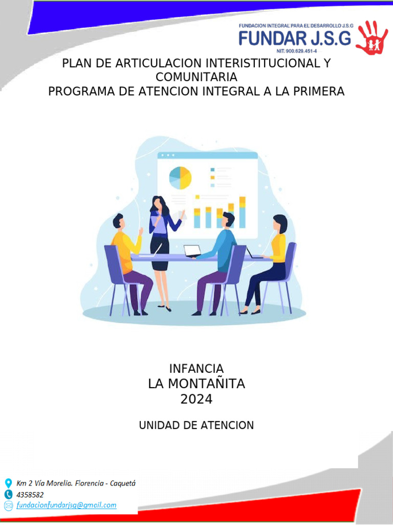 PLAN DE ARTICULACION INTERINSTITUCIONAL Y COMUNITARIA 2024_ EIR | PDF | Educación de la primera ...