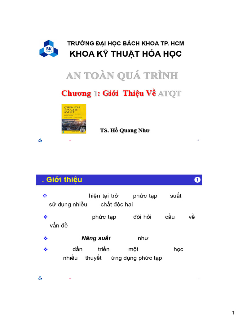 ATQT - CHƯƠNG 1 (Fall 2024) | PDF