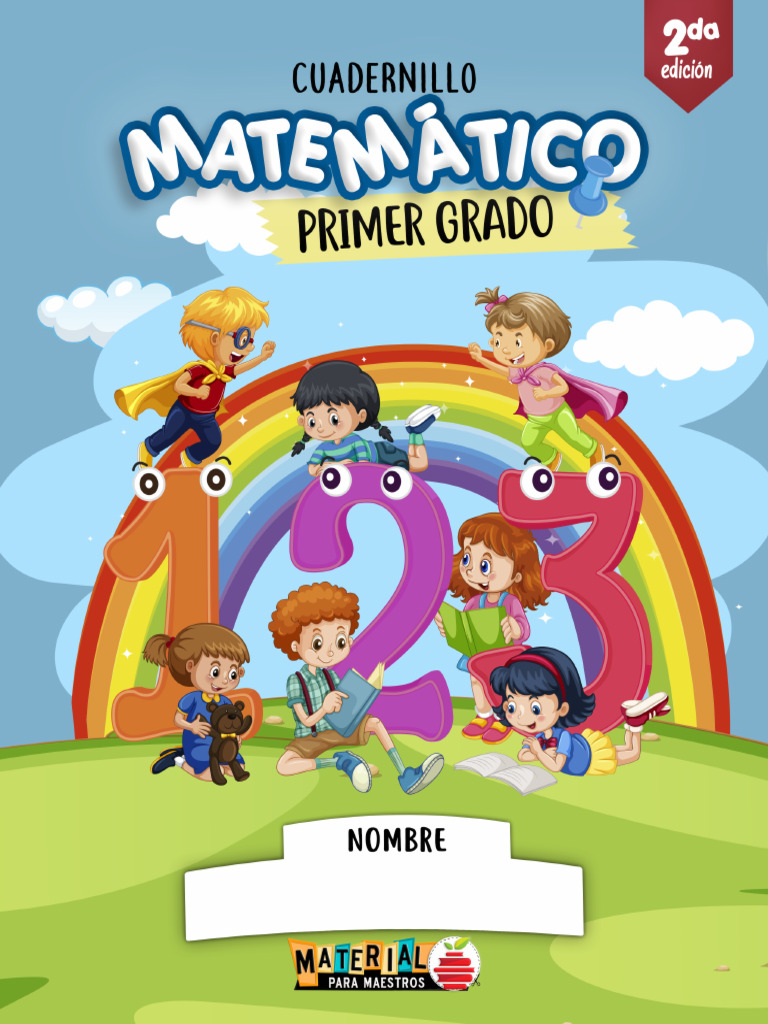 Cuadernillo 1 Al 10 Matematicas ALEMAN | PDF | Arco iris | Color