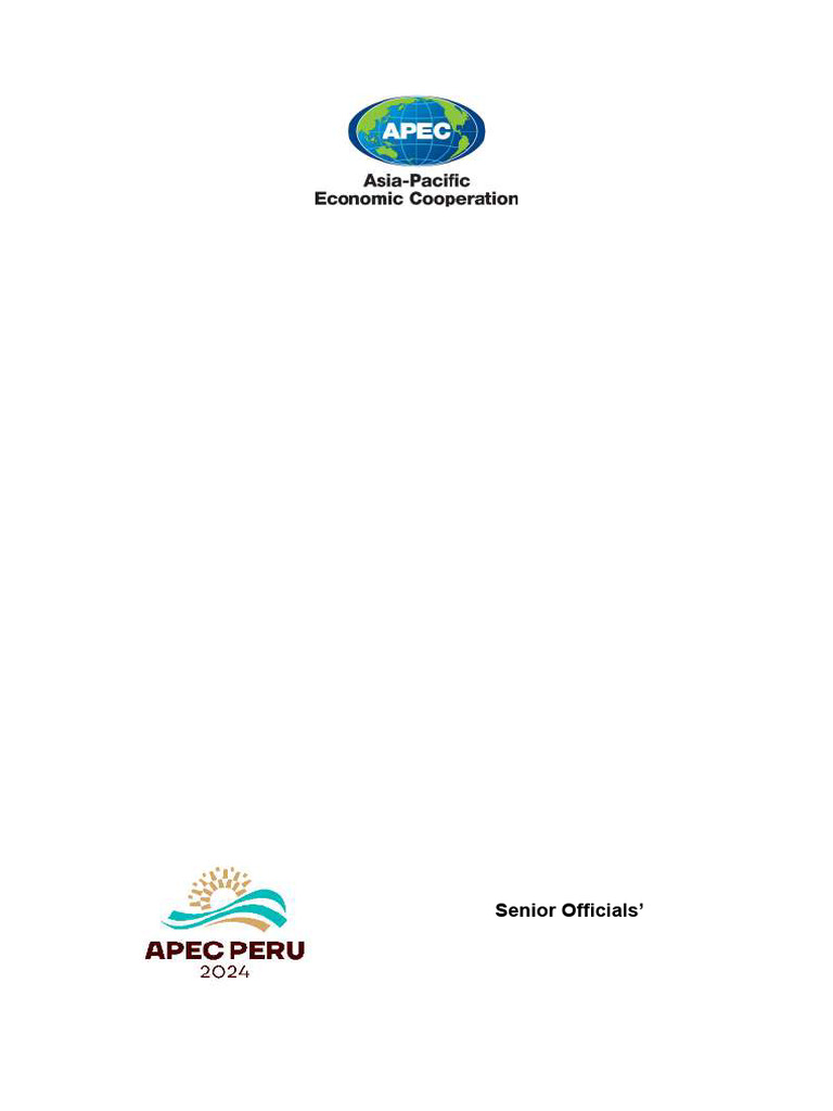 APEC Peru 2024: Empower, Include, Grow | PDF | Asia Pacific Economic ...