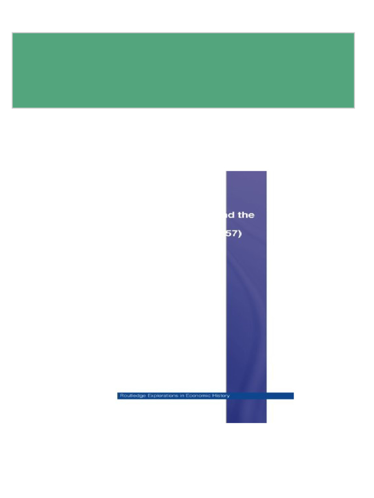 Download full Bengal Industries and the British Industrial Revolution ...