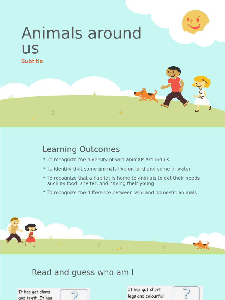 Animals around us | PDF