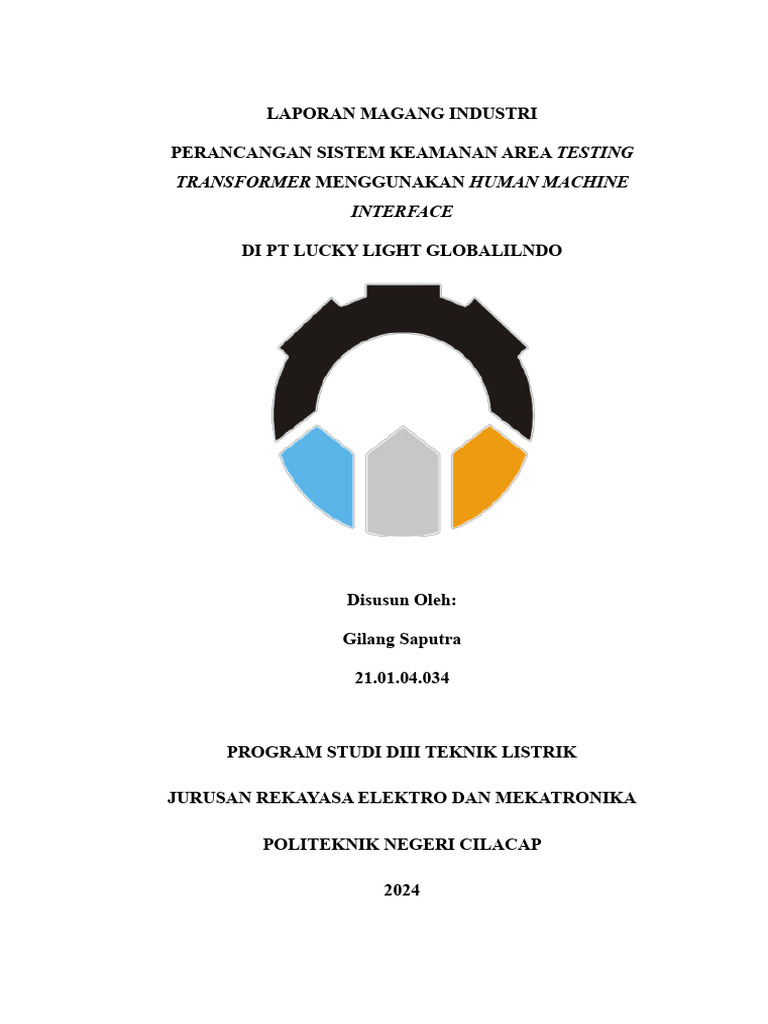 Laporan Magang Gilang 2101004034 (1) | PDF