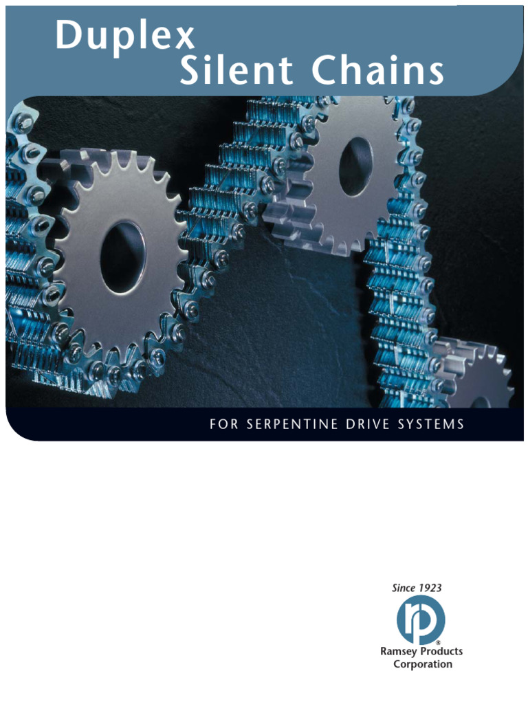 Cadenas Duplex | PDF | Lubricant | Gear