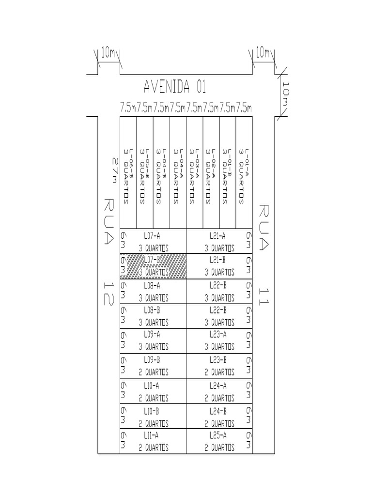 Quadra 11 Mapa | PDF