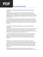 Modelo de Hill en contracción muscular | PDF | Músculo esquelético | Actina