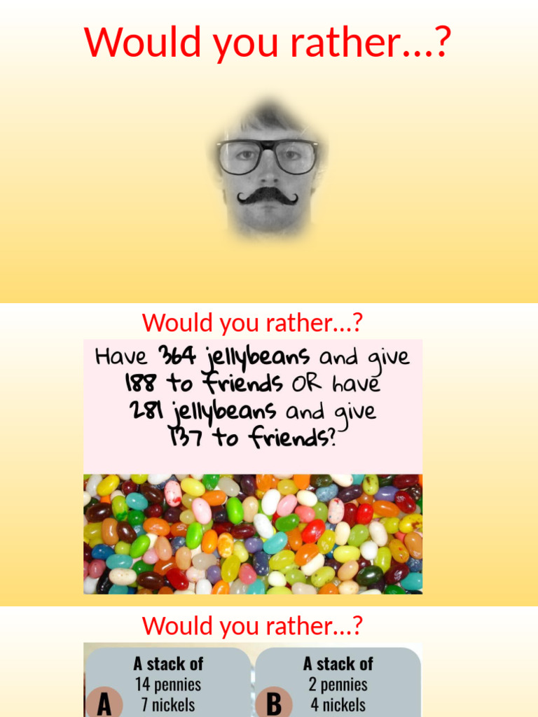 Would You Rather | PDF