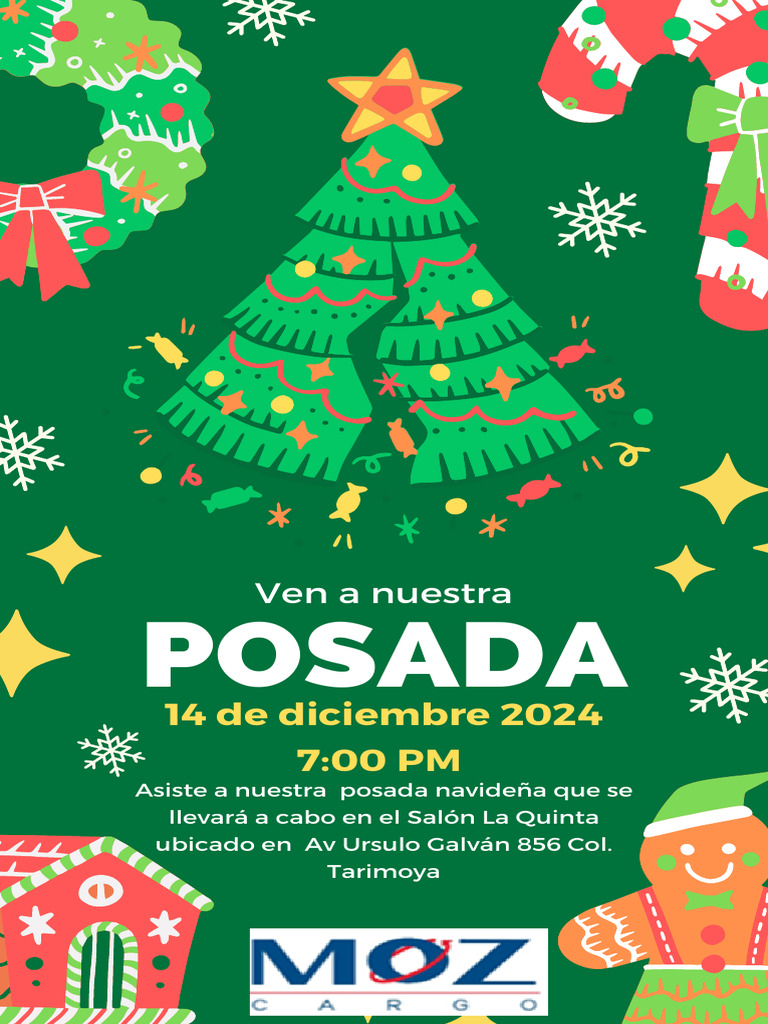 Invitación Posada 2024 | PDF