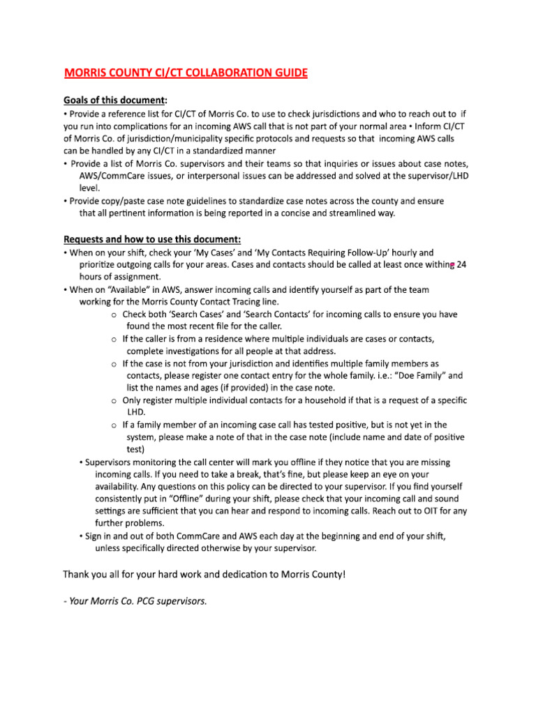 Jurisdiction Guide NJ DOH | PDF