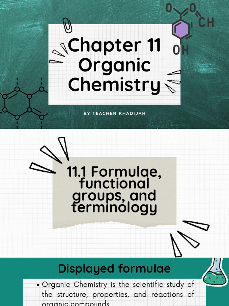 Chapter 11 Organic Chemistry | PDF | Alkene | Alkane