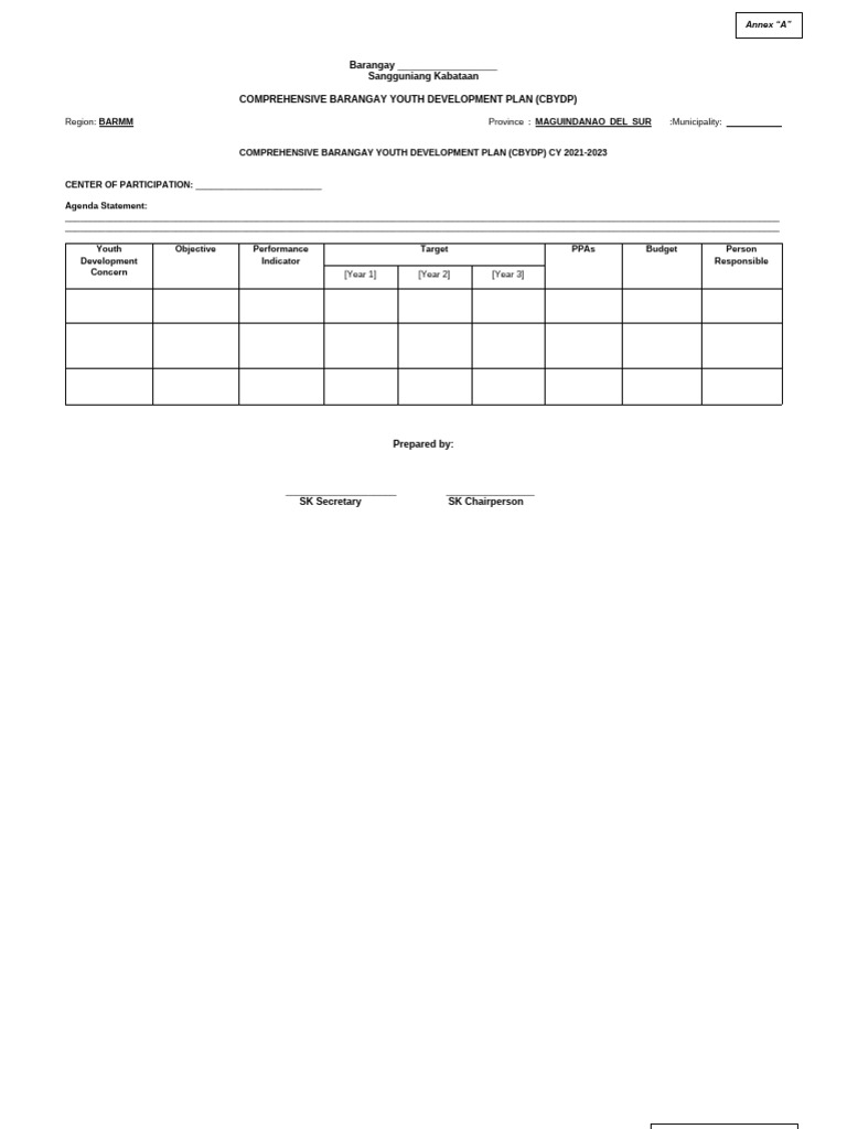 3.3 SK MC - Annex A Cbydp SK Full Public Disclosure - Template 1 | PDF