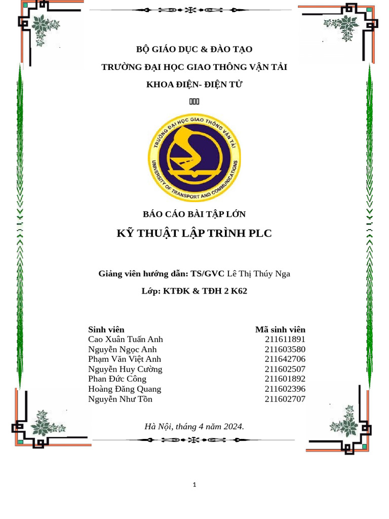 Báo Cáo BTL PLC | PDF