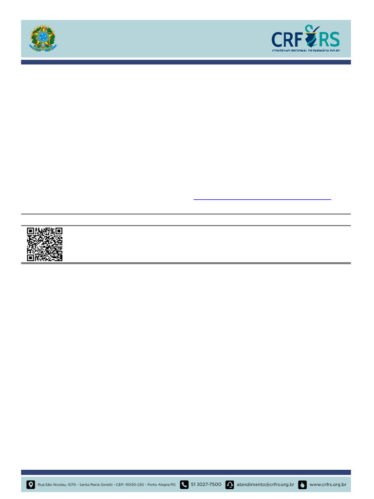 Certidão de regularidade no CRF - RS | PDF