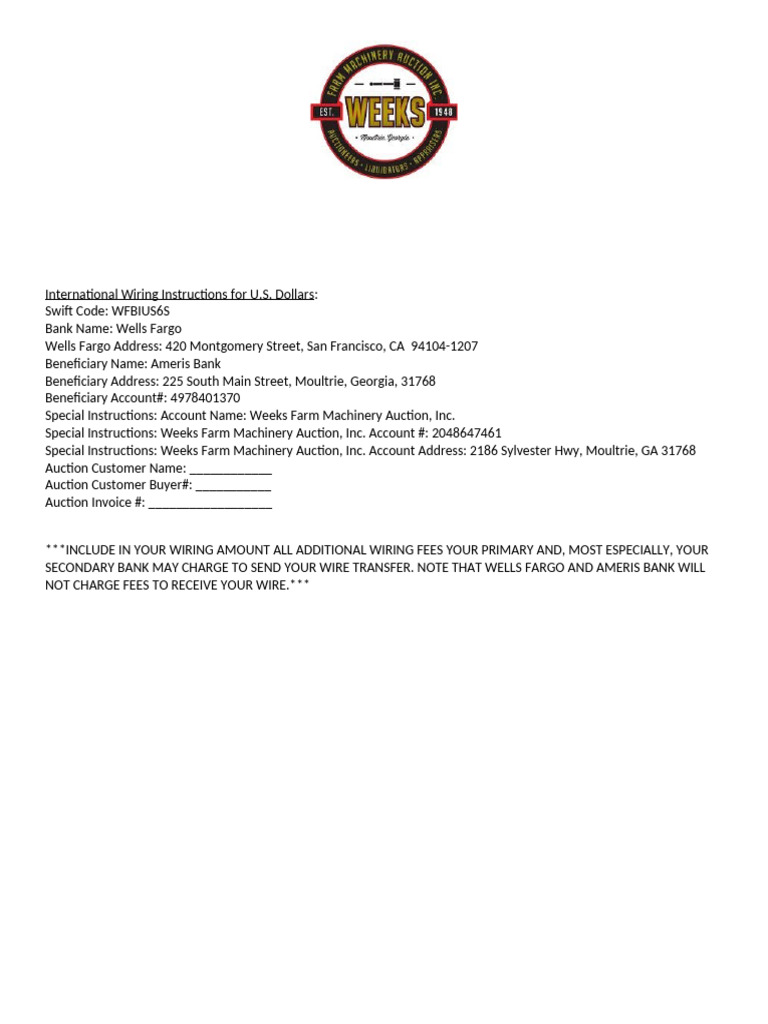 Wiring Instructions | PDF