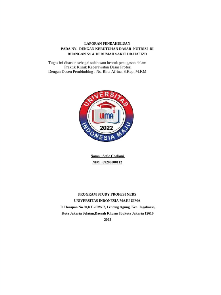 PDF LP Nutrisi - Compress | PDF