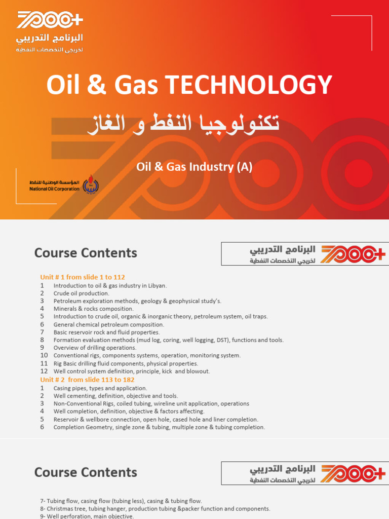 O&G Industry Presentation Part A | PDF | Petroleum | Petroleum Reservoir