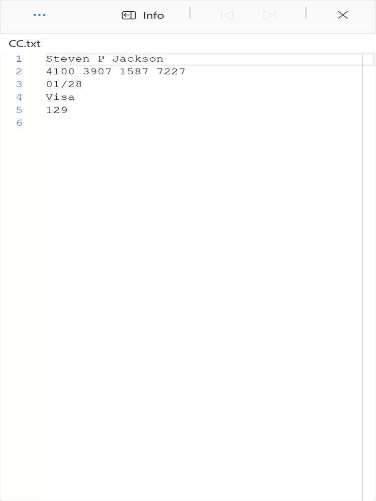 OneDrive File: CC.txt Overview | PDF