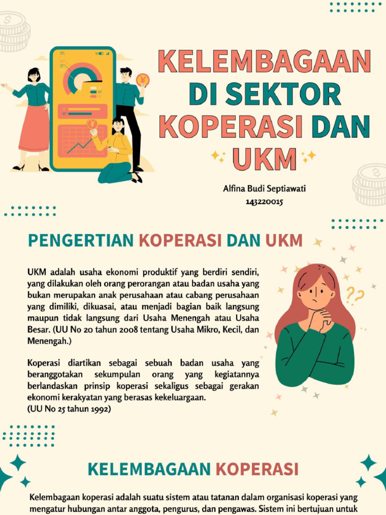 Alfina Budi S 015 - EP B - Kelembagaan Koperasi Dan UKM | PDF