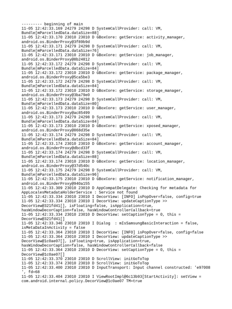 Com - Jadugarvip.mod Logcat | PDF | Programming Paradigms | System Software