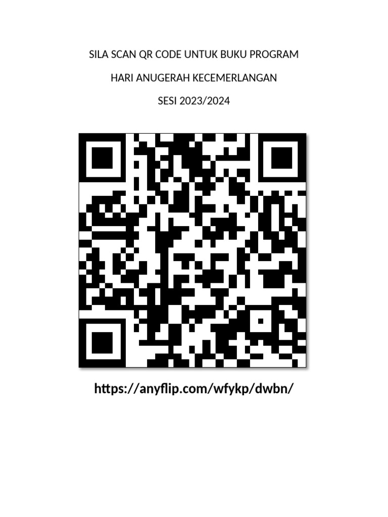 QR Buku Program Hak | PDF