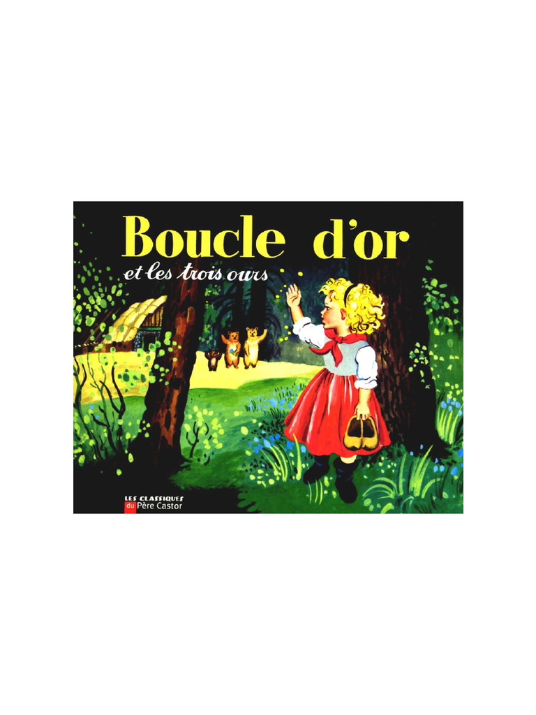Boucle Dor Et Les 3 Ours | PDF