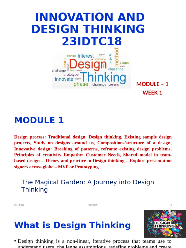 IDT_M1 | PDF | Design Thinking | Prototype
