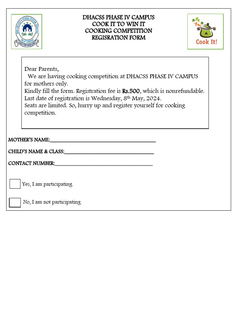 Enroll Form-5 | PDF