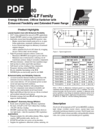 Tny253/254/255 Tinyswitch Family: Energy Efficient, Low Power Off-Line ...