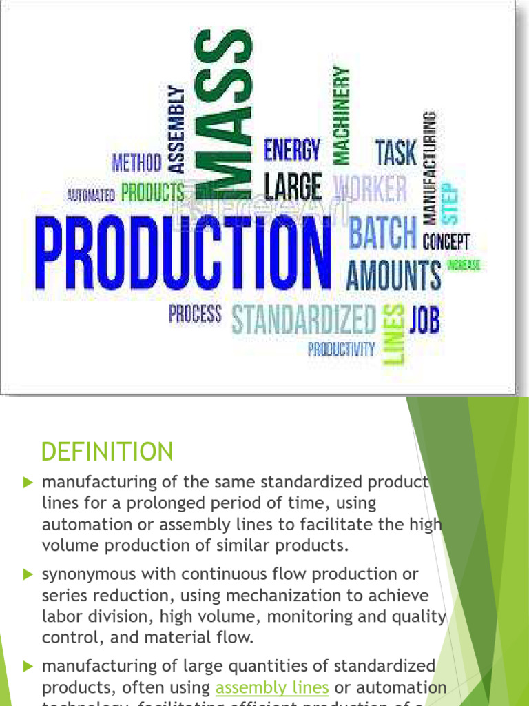 3. Evolution of mass production | PDF | Mass Production | Automation