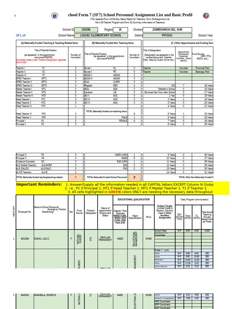 1st Quarter SF7 125296 LiguacES | PDF | Business