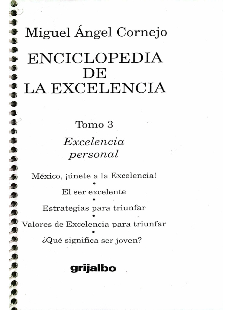 Enciclopedia de La Excelencia | PDF