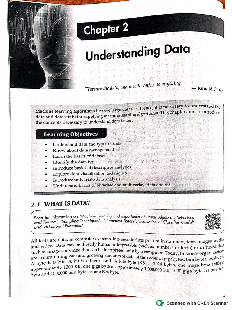 Chapter 2_ Understanding Data_Sridhar&VijayaLakshmi-1 | PDF