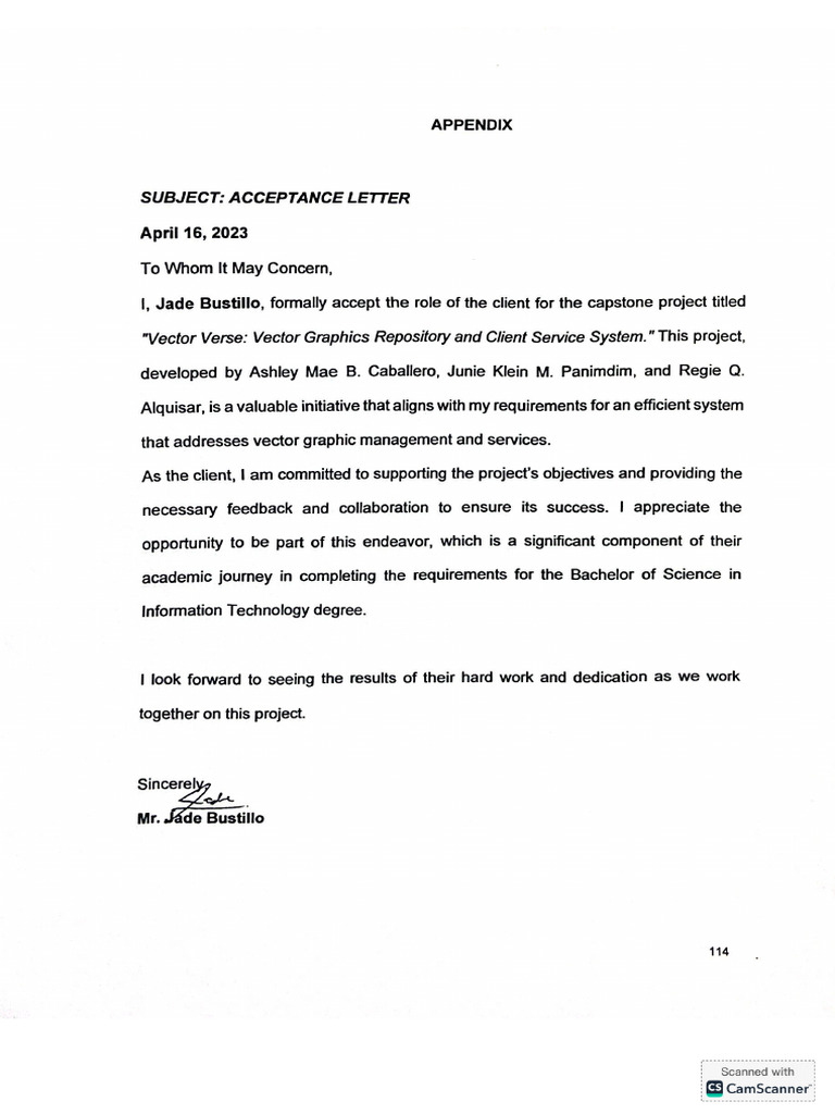 Sample Letter | PDF