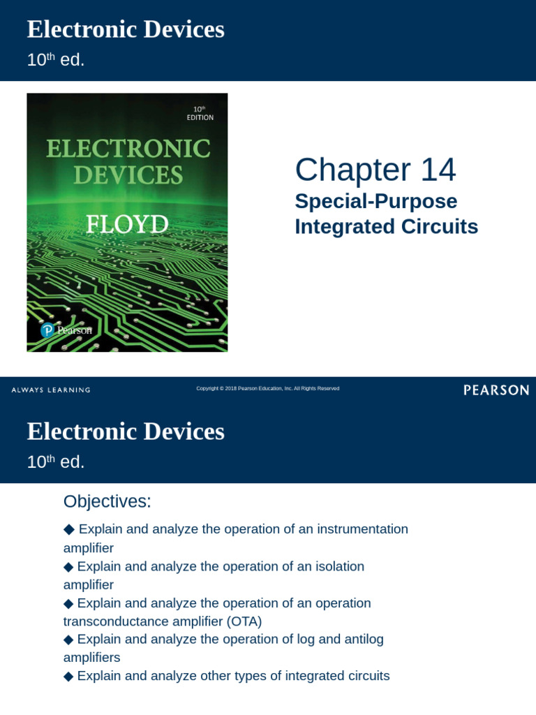 Electronic Devices 10th CH14 | PDF | Amplifier | Operational Amplifier