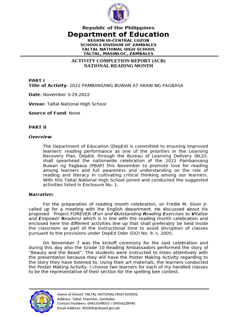 NRM_ACR_VALENCIA_DIANNA GRACE_ | PDF | Behavior Modification | Learning